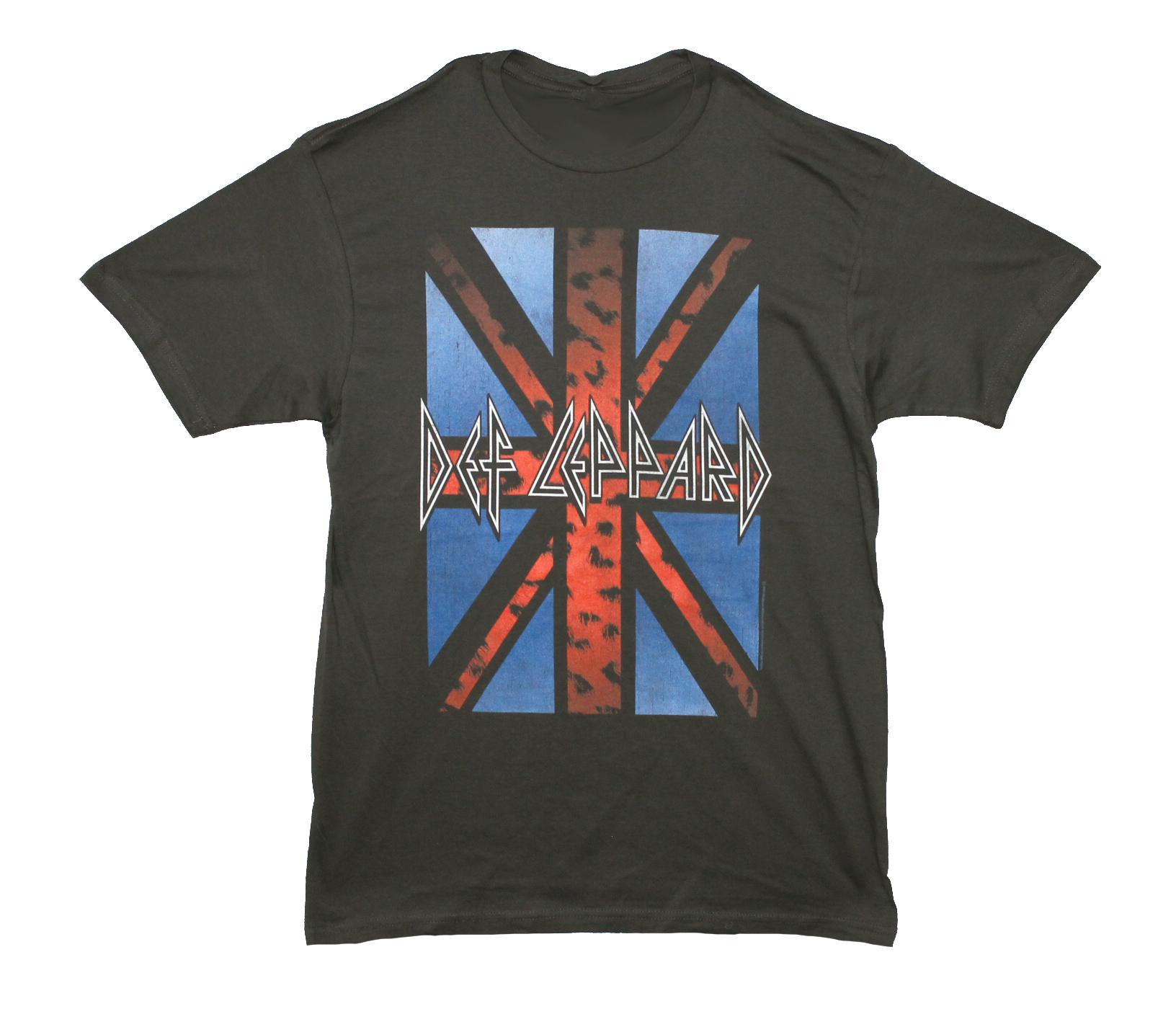 Def Leppard Leopard Flag - Charcoal - Vancouver Rock Shop