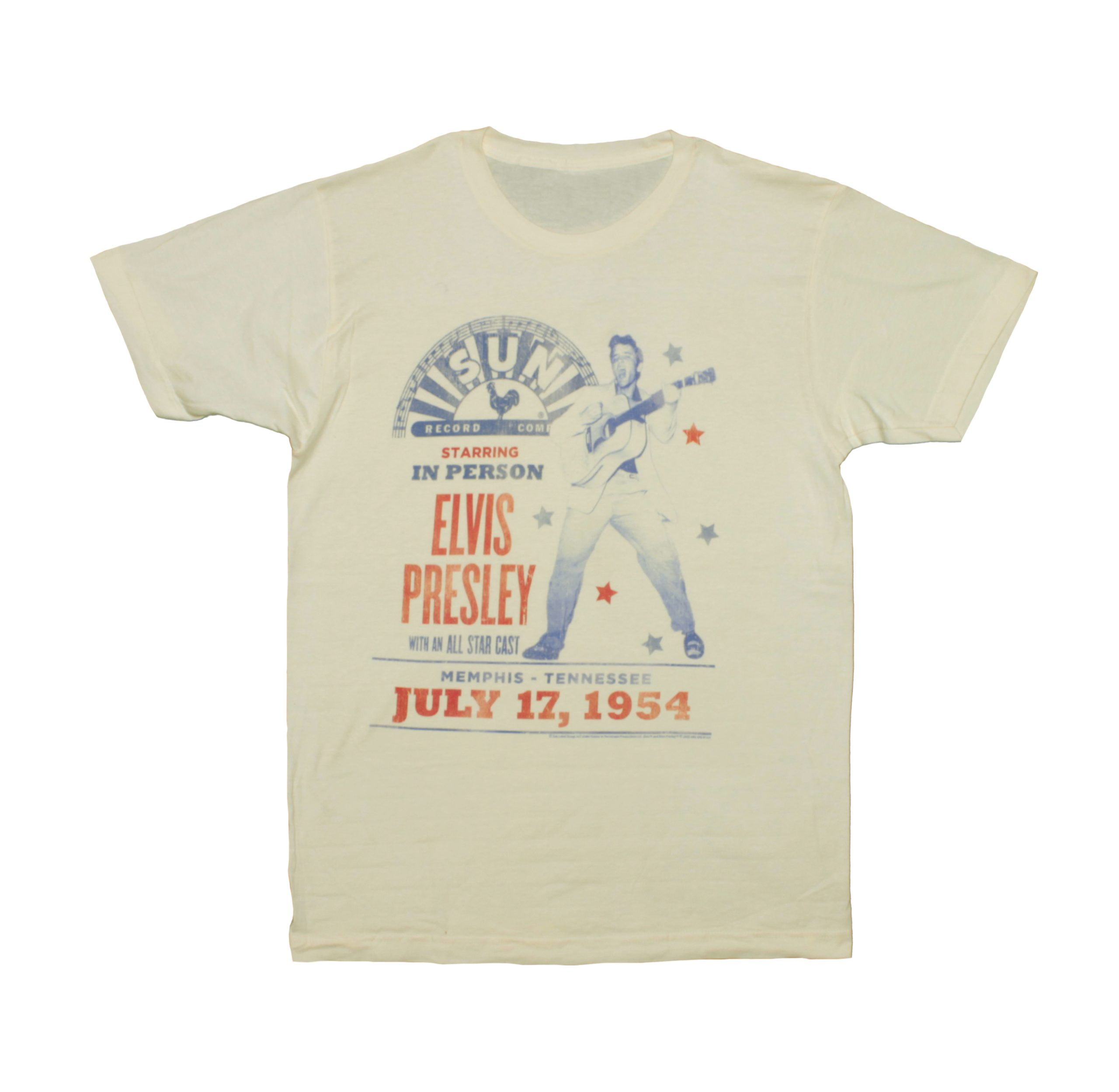 Elvis Concert Poster - Natural - Vancouver Rock Shop
