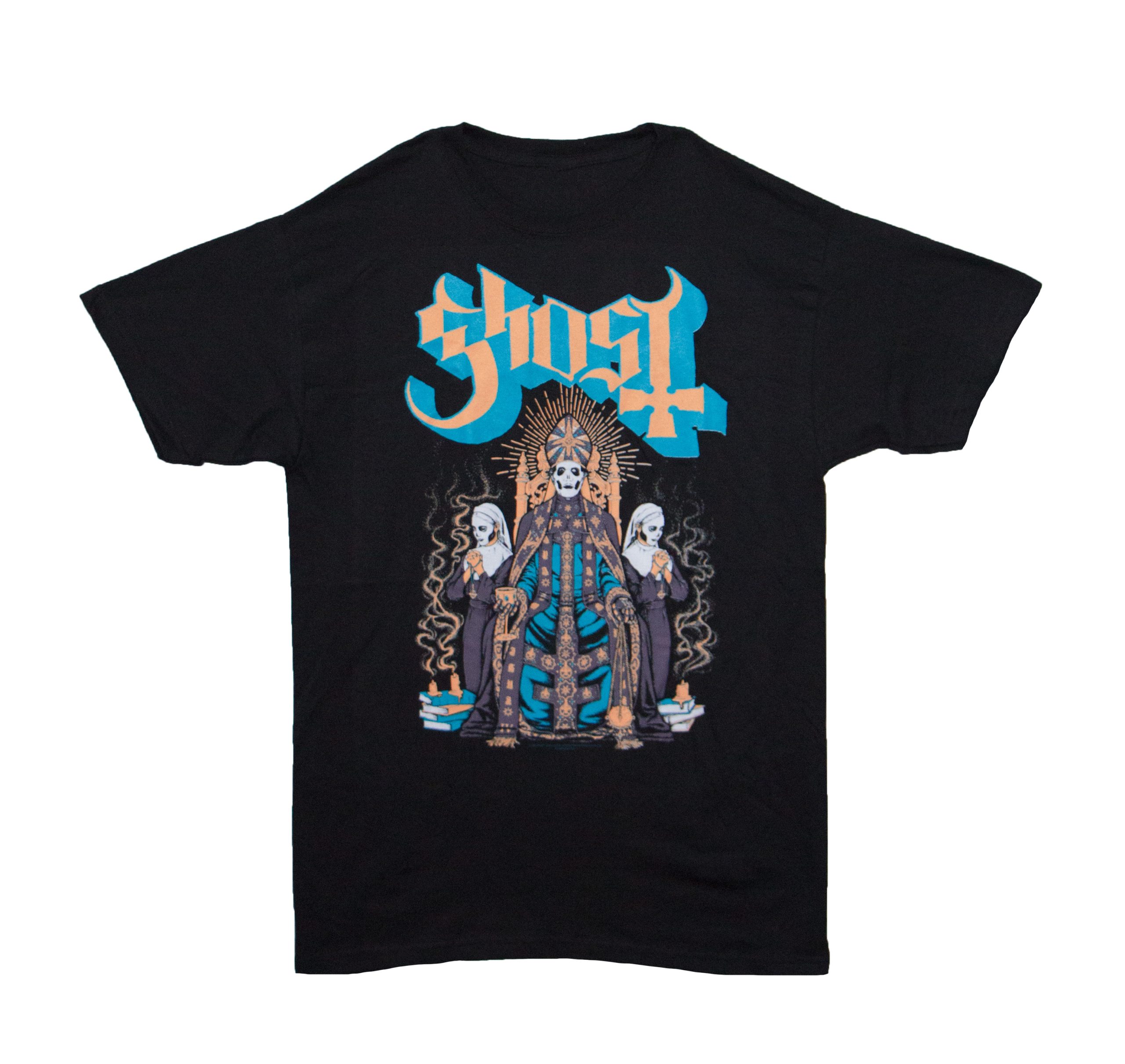Ghost Throne Logo - Black - Vancouver Rock Shop