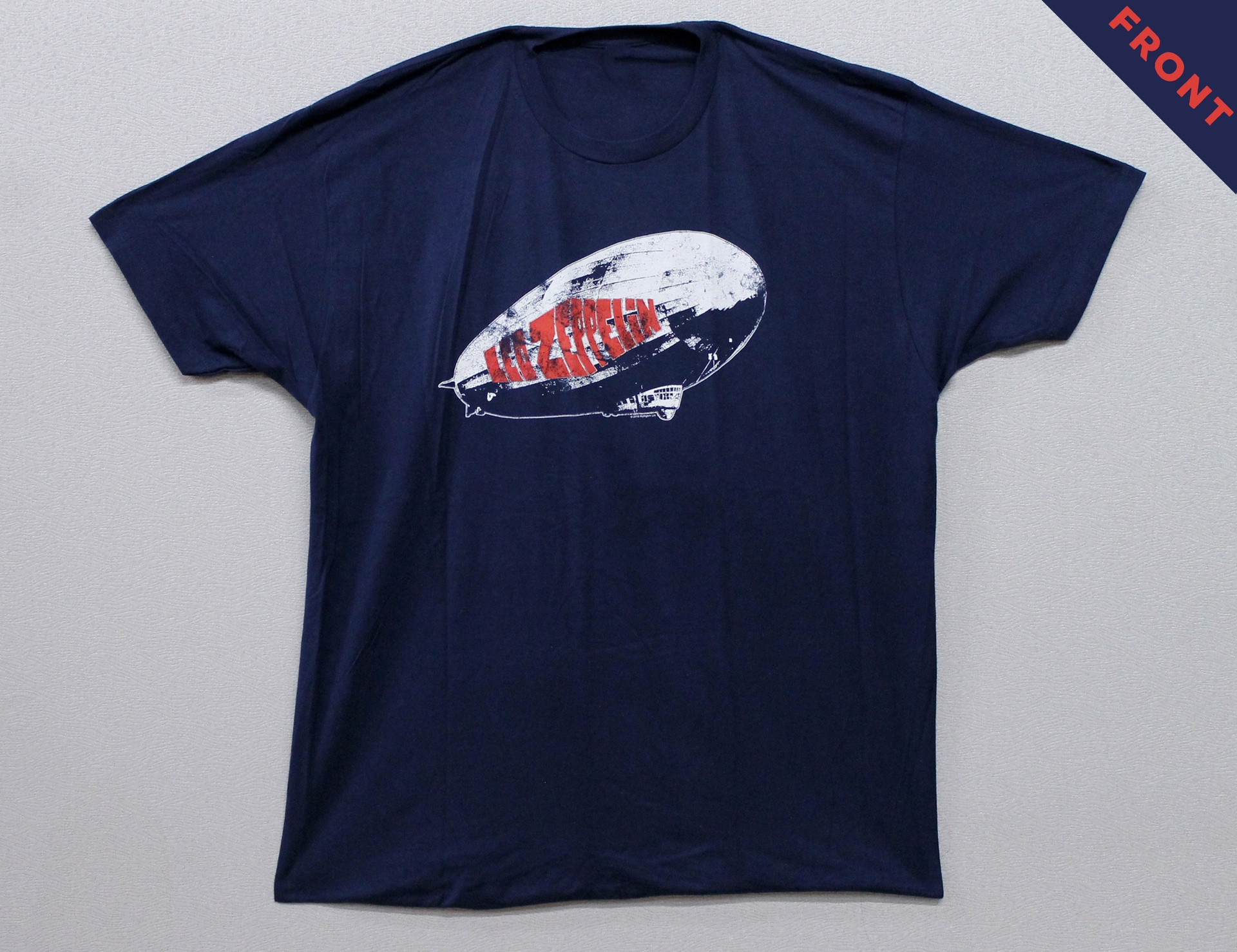 Led Zeppelin Blimp Union Jack - Navy - Vancouver Rock Shop