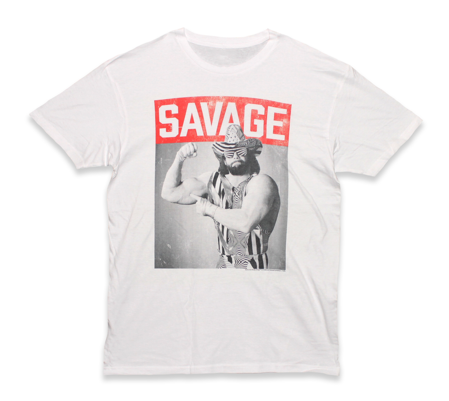 Macho Man Savage Flex - White - Vancouver Rock Shop