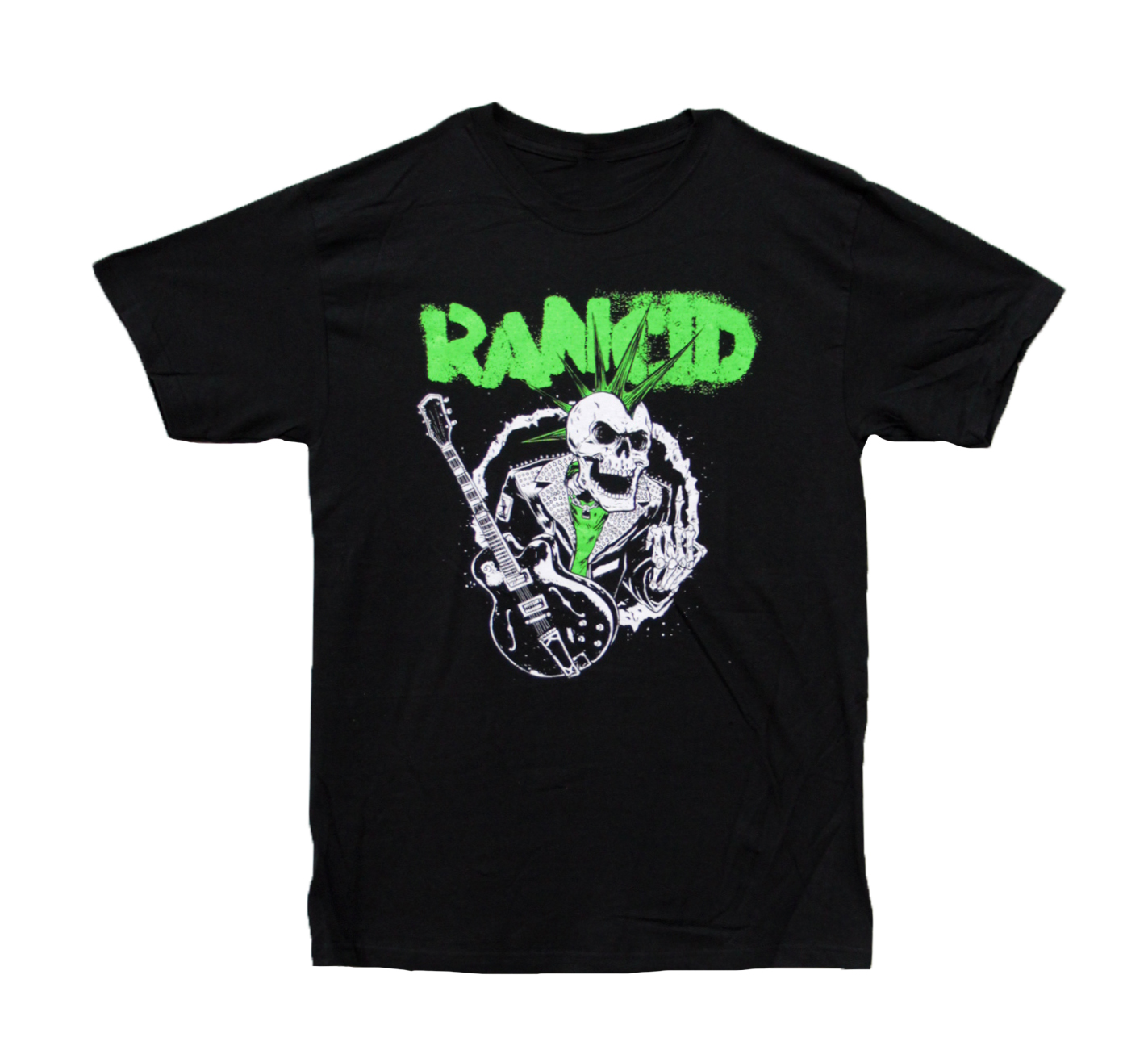 Rancid - Skeleton Guitar Logo - BLK - Vancouver Rock Shop