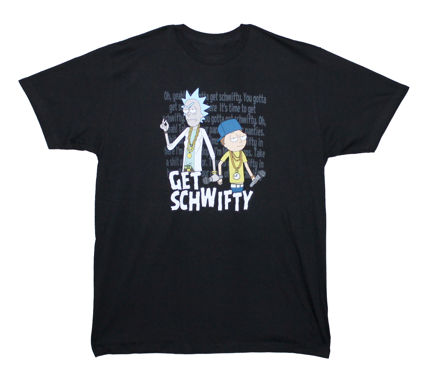 Rick and Morty - Get Schwifty - Black - Vancouver Rock Shop