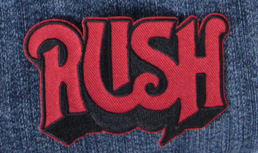 Rush Logo Smaller Patch - Iron-On Patch - Vancouver Rock Shop