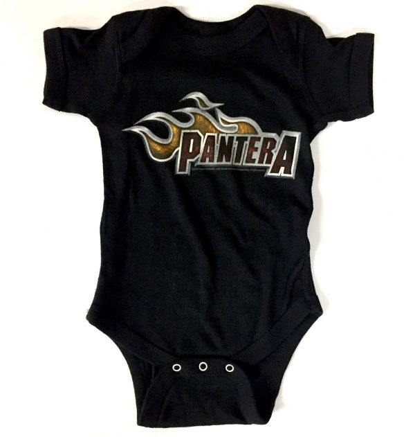 Pantera Fire Logo Onesie - Vancouver Rock Shop