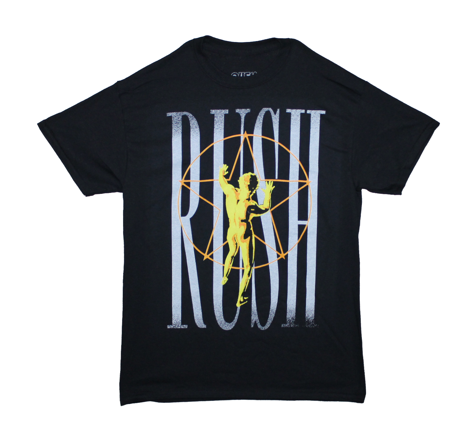 Rush Starman Big Text - Black - Vancouver Rock Shop