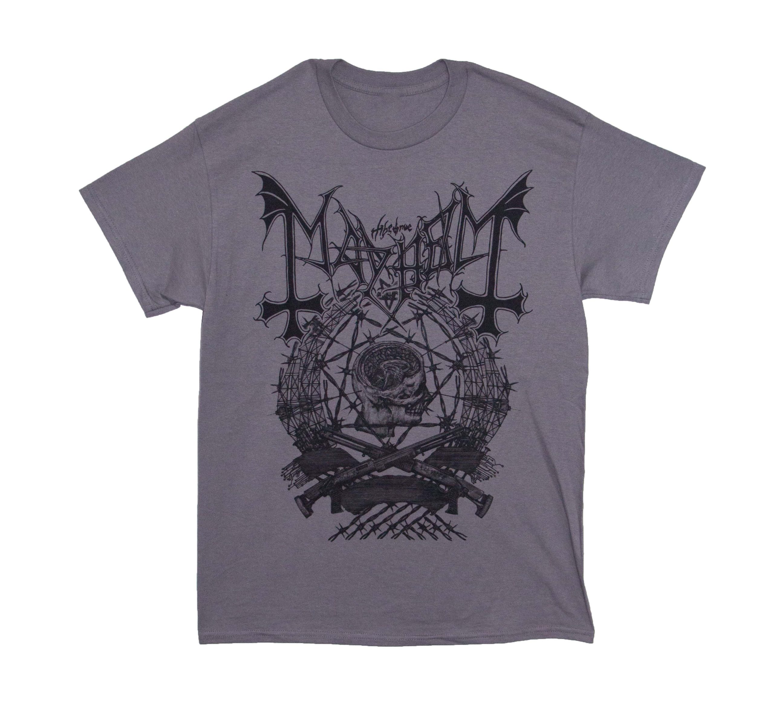 Mayhem - Barbed Wire - GREY - Vancouver Rock Shop